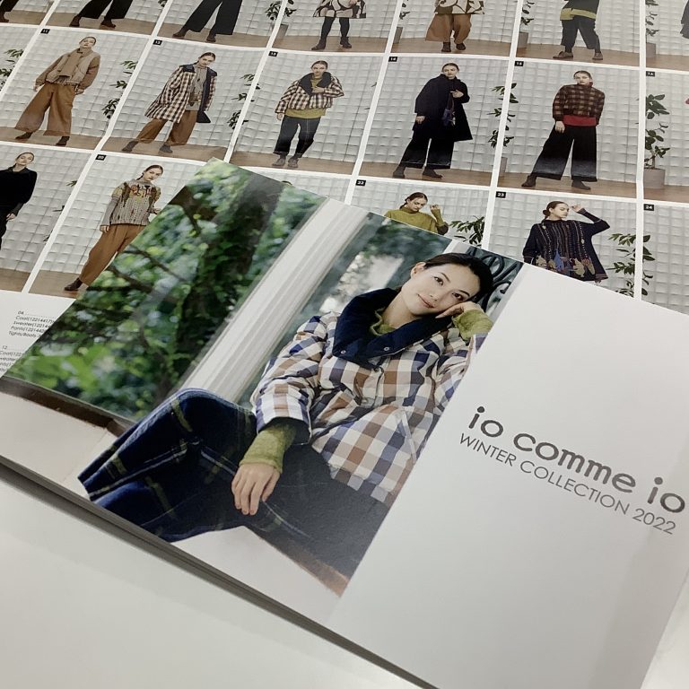 「io comme io」WINTER COLLECTION 2022リーフレットがリリース!! – MIC Member's